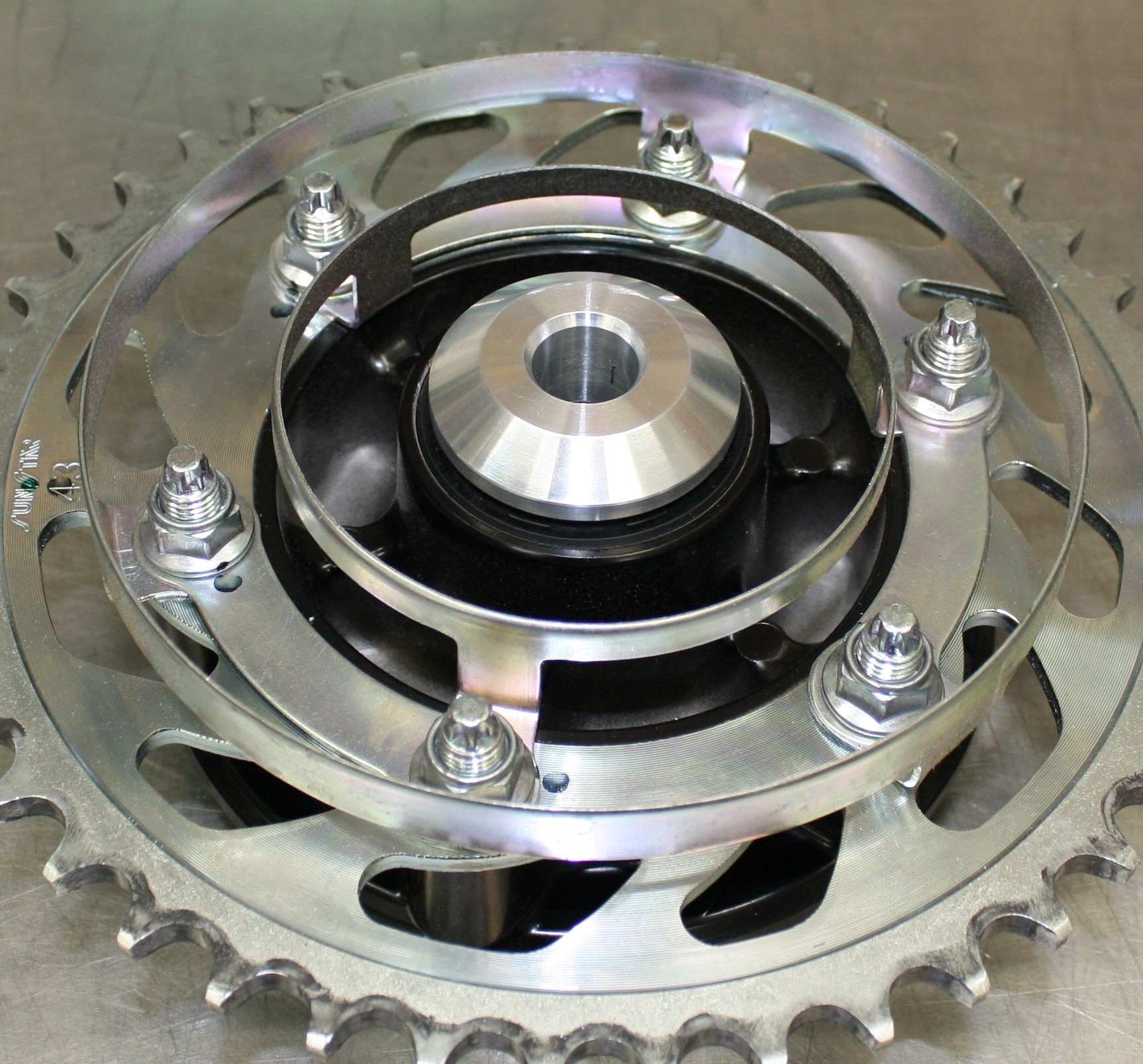 Fast Frank Racing 15+ Yamaha YZF-R3 Captive Rear Wheel Spacers - FBF-R302