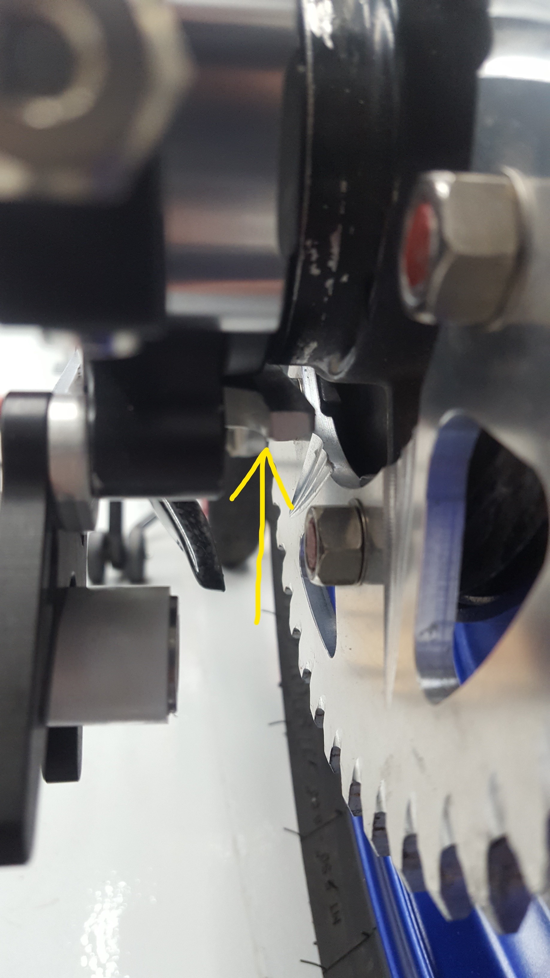 Fast Frank Racing 17+ Yamaha R6 Rear Wheel Guide - FBF-R623