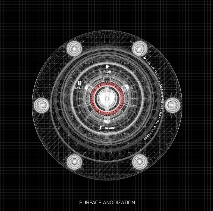 Rizoma Locking Fuel Cap | Black | Triumph Models | Daytona / Street ...