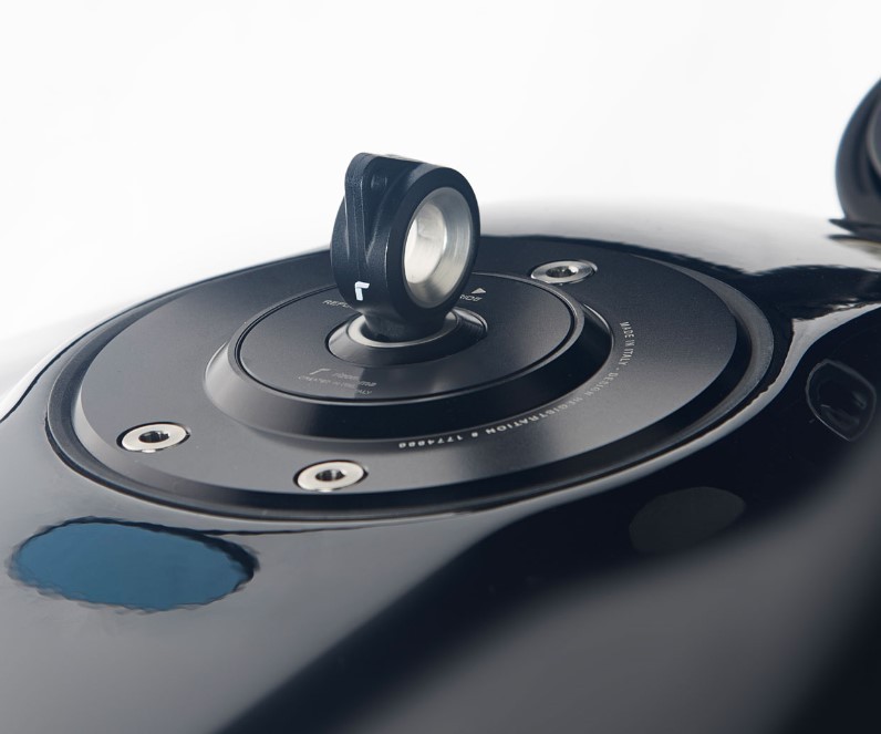 Rizoma Locking Fuel Cap | Black | Triumph Models | Daytona / Street ...