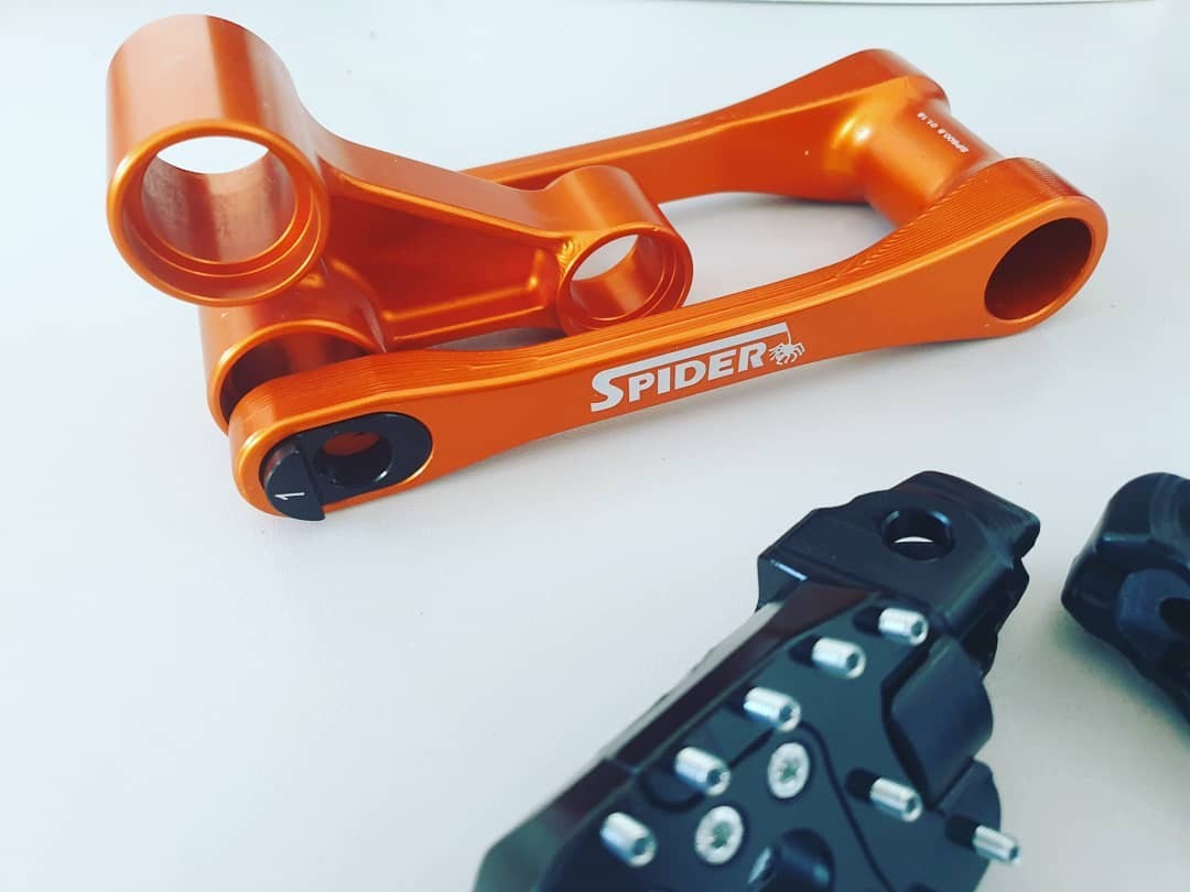 Spider Off-Road Supermoto Adjustable Linkage Kit - Yamaha YZF 250 / 450 ...