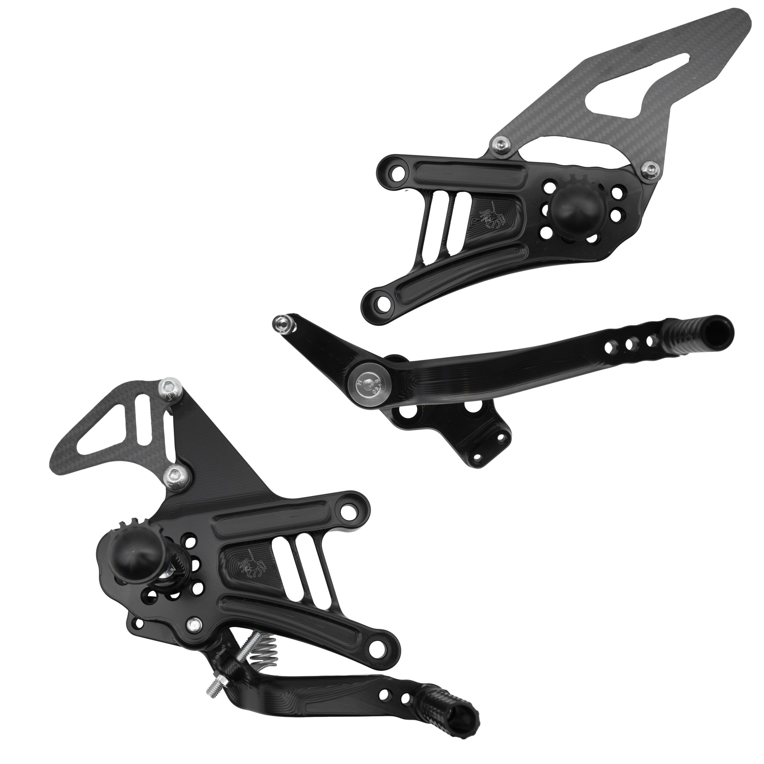 Spider Racing Adjustable Rearsets | Standard Shift | Yamaha YZF-R9 ...