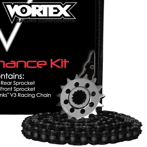 Vortex / EK 520 Conversion Chain and Steel Sprocket Kit - All Makes - Vortex Steel 520 conversion