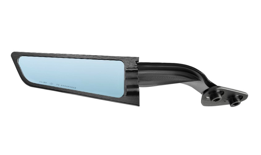 Rizoma Stealth Sport Mirrors | Black | Universal Fitment - BSN010B