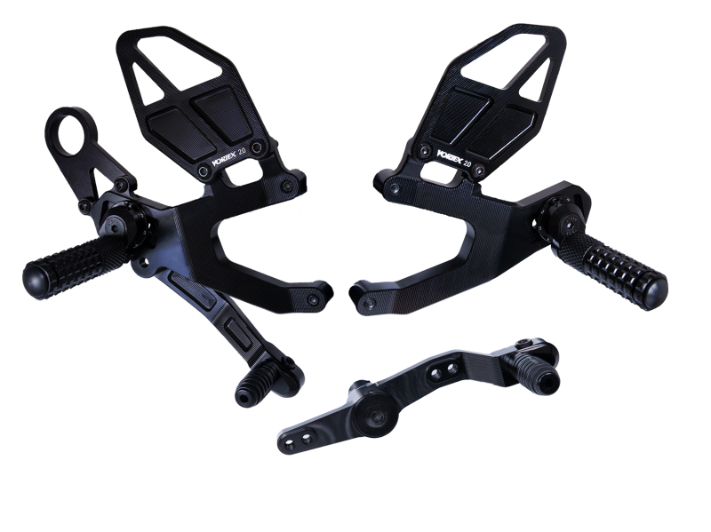 Vortex V3 2.0 Adjustable Rearsets 2015-2018 (-2019 US) BMW S1000RR - RS184K